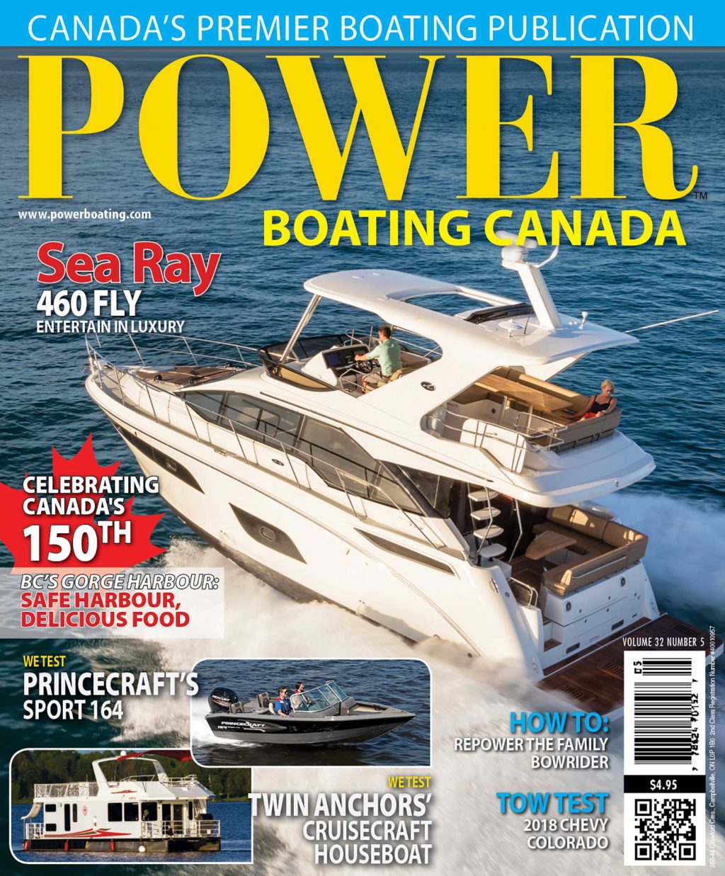 Power Boating Canada Volume 32 Issue 5 - Power Boating Magazine