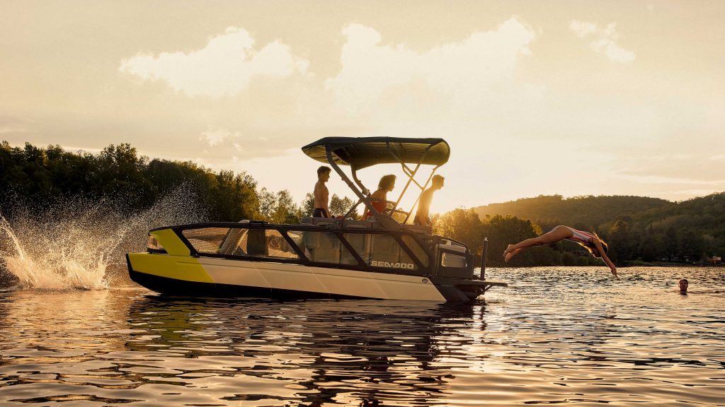 Sea-Doo's BRAND NEW Switch Pontoon line-up Unveiled - Power Boating ...