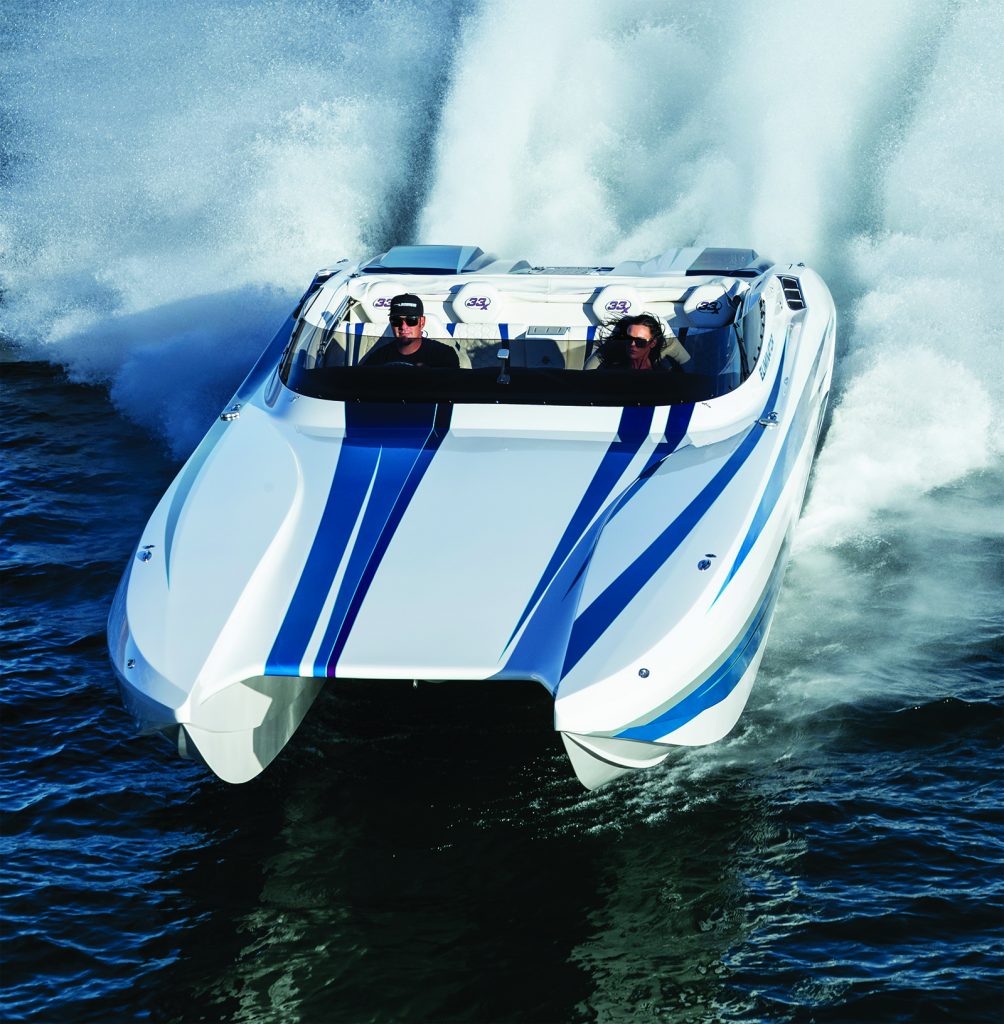 Eliminator Boats 33X catamaran - Power Boating Magazine